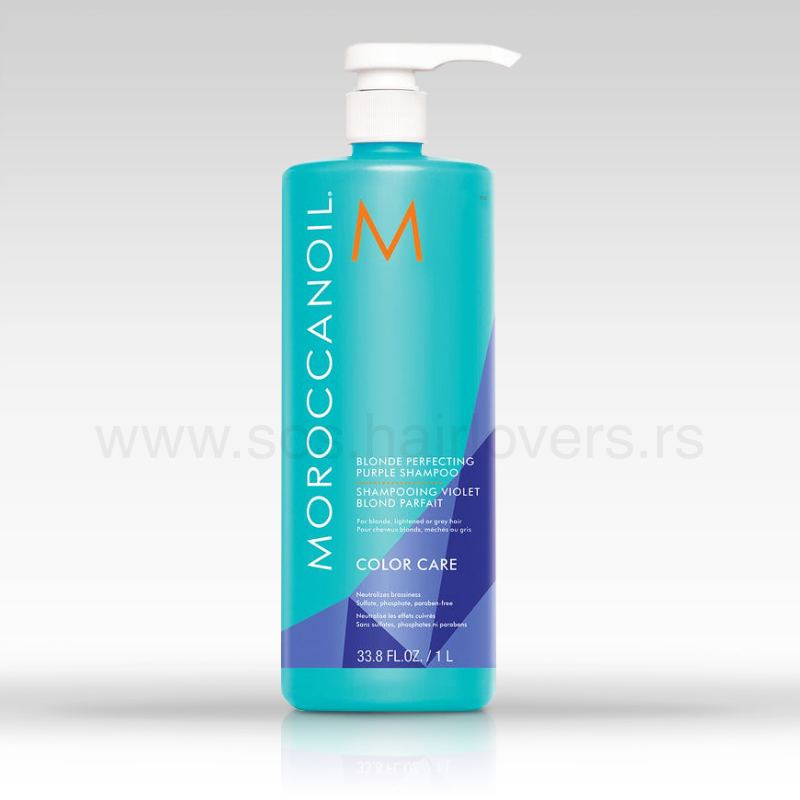 MOROCCANOIL PURPLE BLONDE PERFECTING Šampon protiv neželjenih žutih tonova na kosi 1000ml