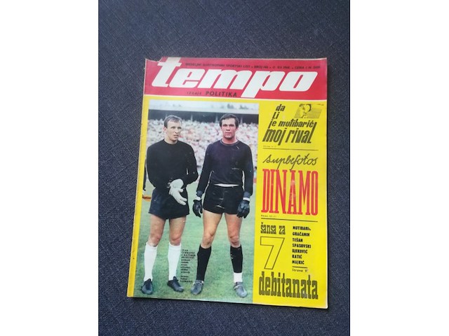 Tempo br.146 - Poster NK Dinamo Zagreb