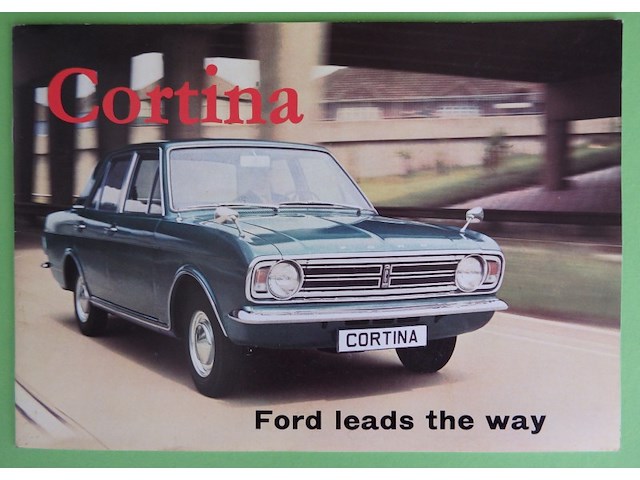 Ford Cortina brosura