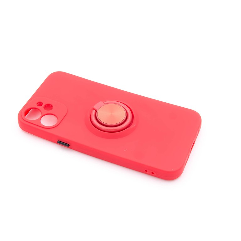 TPU MATTE RING for iPhone 12 Mini (5.4") crvena