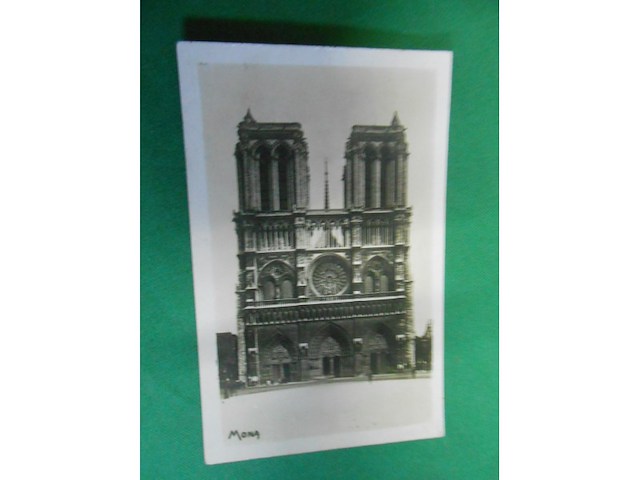 Paris with Notre Dame cca 1930.