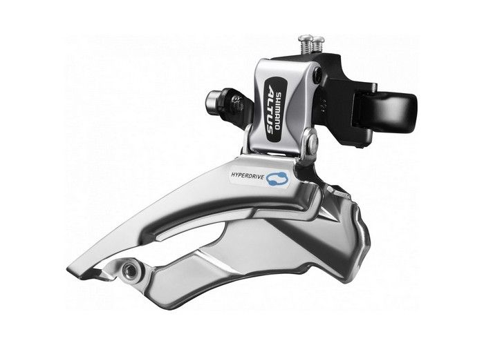 MENJAČ PREDNJI SHIMANO ALTUS FD-M313 3X7/8 SA ŠELNOM 34.9mm (+28.6/31.8 ADPT) 42-48T TOP DOWN-SWING DUAL-PULL