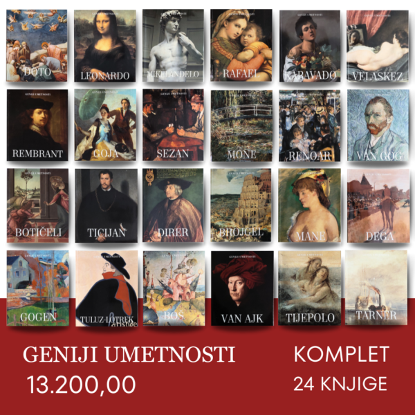 Geniji umetnosti komplet 1-24