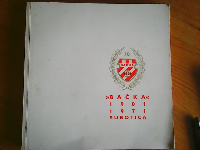 BAČKA SUBOTICA  1901-1971