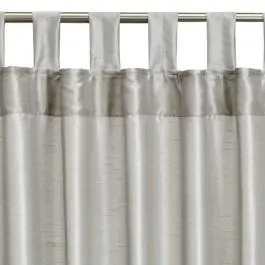 Zavesa LUPIN 140x300 imitacija svile srebrna