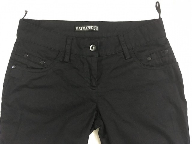 pantalone crne pamucne 38 MATMAZEL