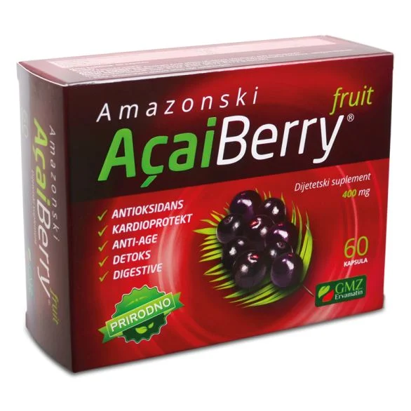 Amazonski Acai Berry, 60 kapsula