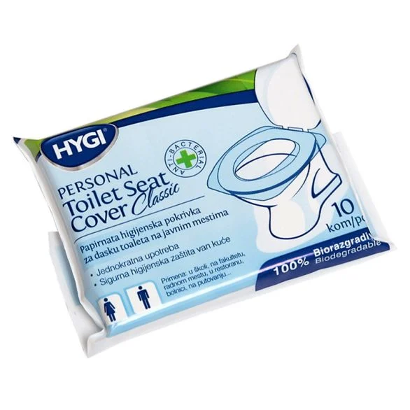 Top Ten Hygi papirnata higijenska pokrivka za dasku toaleta 10 komada