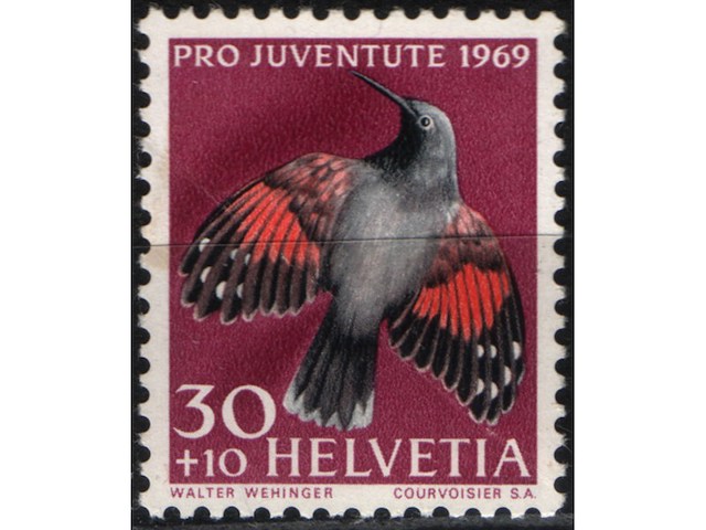 kt375t  01.dec1969  Helvetia  Mi916 ** 1/4