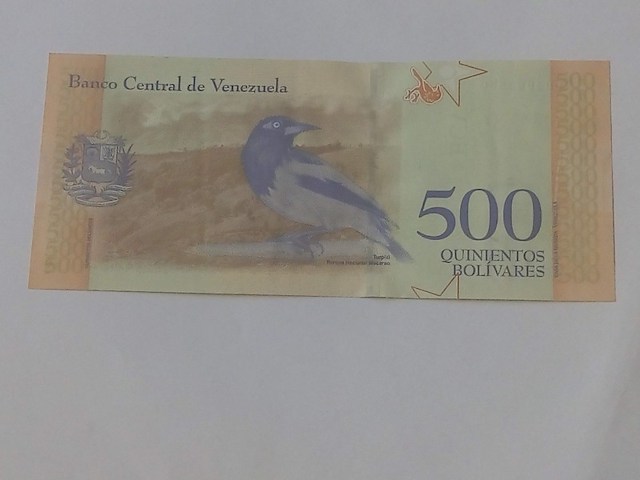 500 Bolivares 2018.g - Venecuela - ODLIČNA -