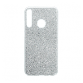 Maska Crystal Dust za Huawei P40 Lite E/ Y7p srebrna