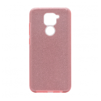 Maska Crystal Dust za Xiaomi Redmi Note 9 pink