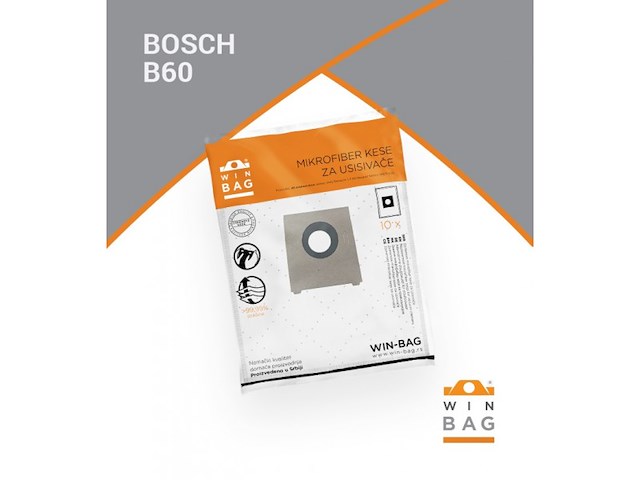 Kese za usisivače BOSCH TipG/TypeG/GALL model B60