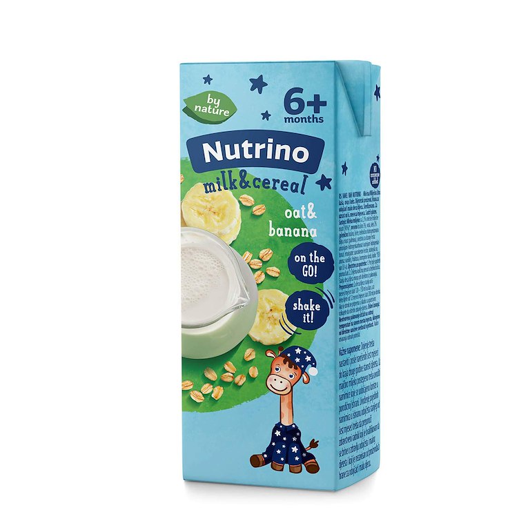 Nutrino mleko ovas banana 200ml nutrino