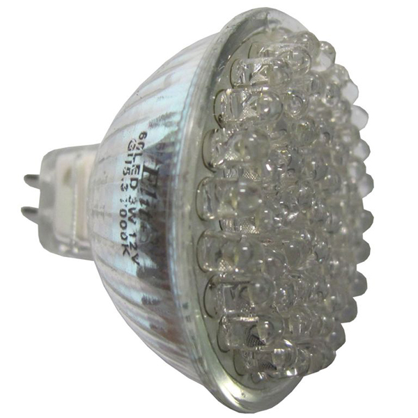 LED sijalica Elit G5.3 60LED 3W 12V 3000K EL 0911