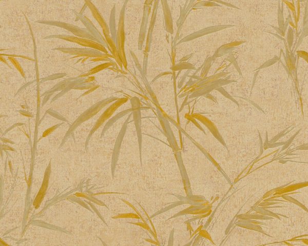 A.S. Création Wallpaper «Floral, Brown, Gold, Metallic» 373767