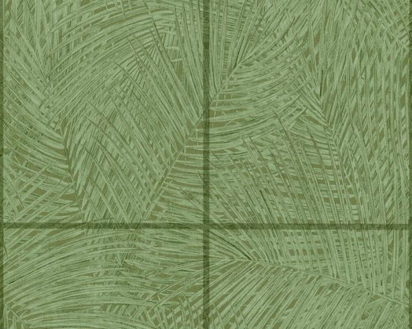 A.S. Création Wallpaper «Tile, Green» 373721