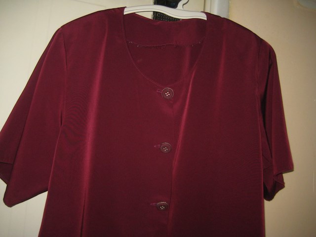 bordo bluza