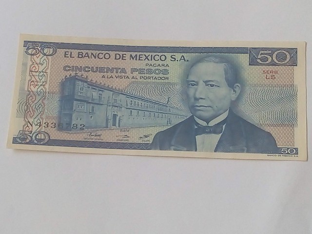 50 Pesos 1981.g - Meksiko - ODLIČNA -