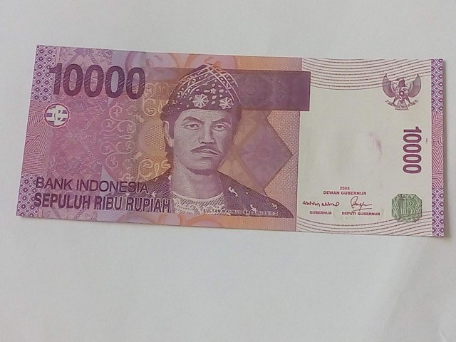 10 000 Rupiah 2005.g - Indonezija - ODLIČNA -