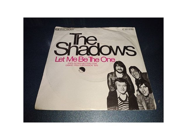 The Shadows-Let me be the one