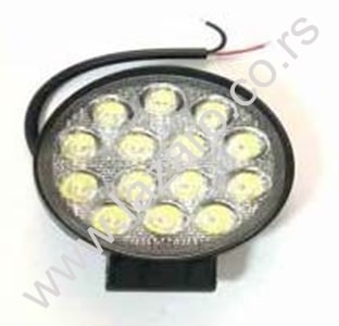 Far radni okrugli led 27W