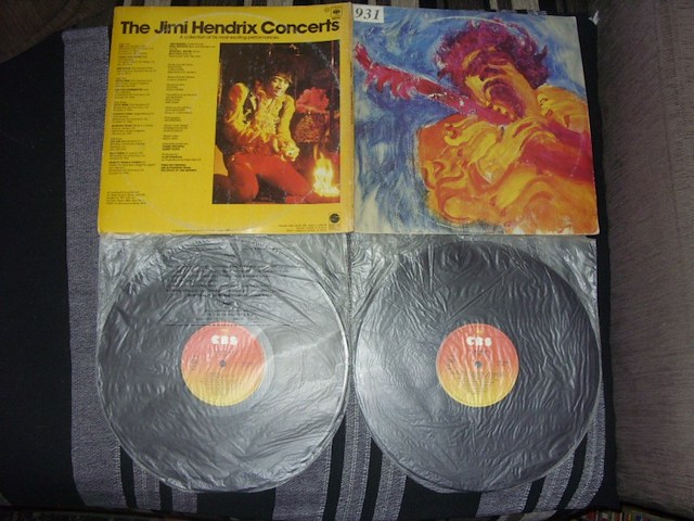 Jimi Hendrix – The Jimi Hendrix Concerts 2LP Suzy 1983.