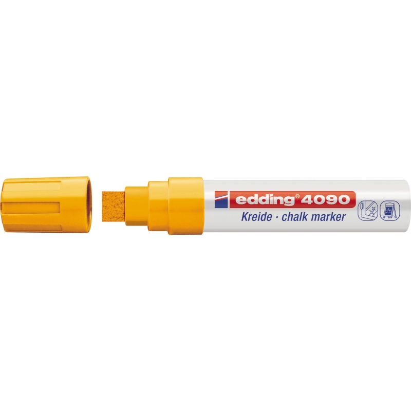 Marker za staklo CHALK MARKER E-4090 4-15mm Edding narandžasta
