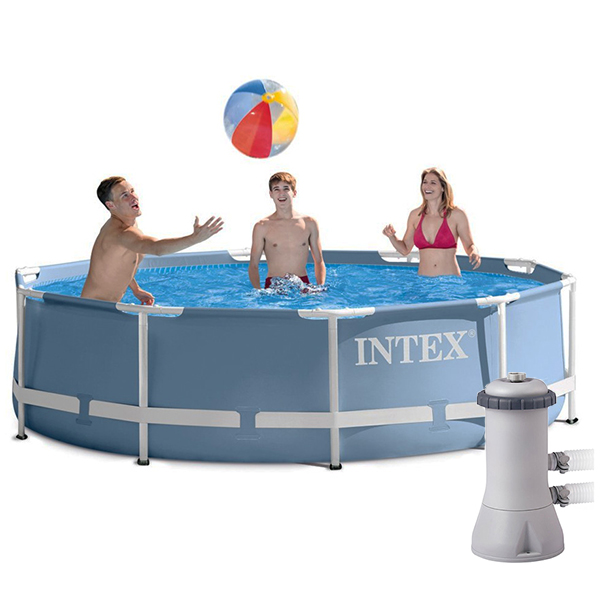 Porodični bazen Intex 305×76 sa pumpom 055720-26702