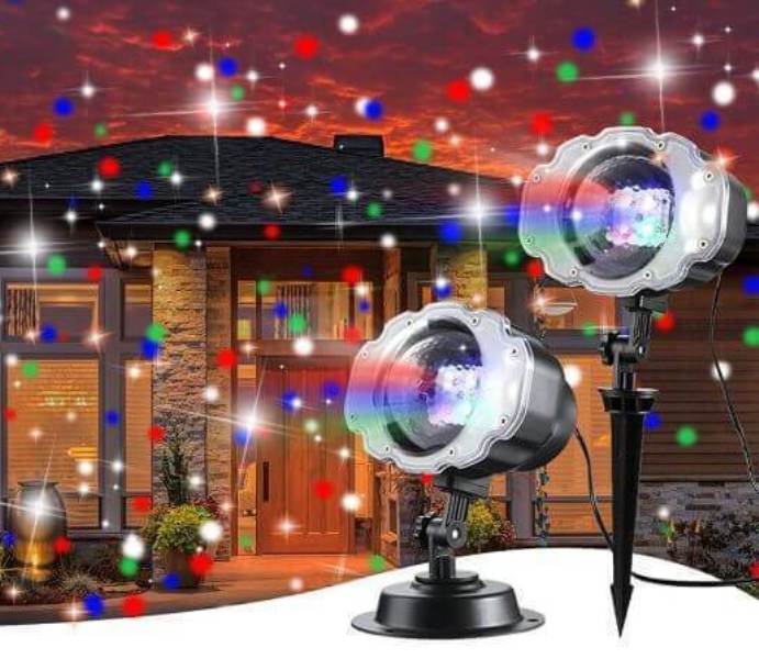Božićni LED Projektor Colorfull