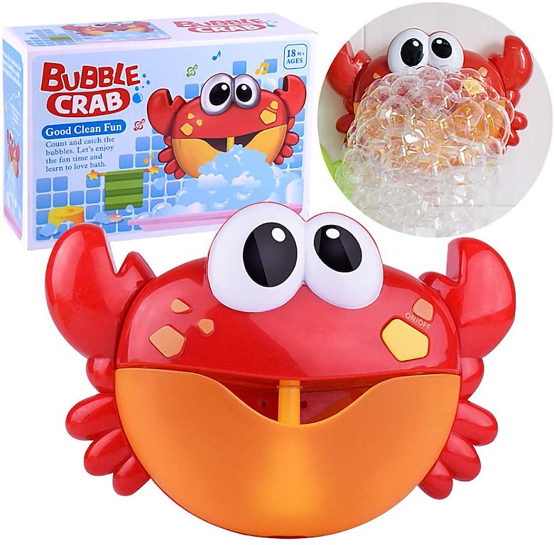 Kraba koja pravi mehuriće tokom kupanja dece – Bubble Crab