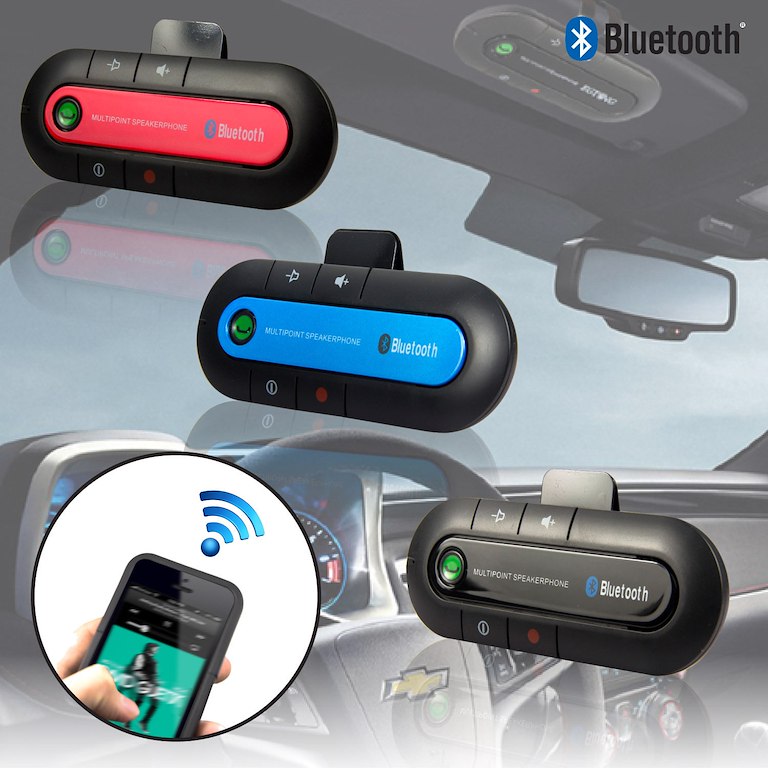 Bluetooth Hands Free Kit / Bluetooth Handsfree spikerfon za Vaš auto