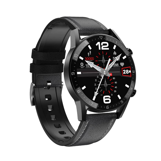 Smart Watch DT92 Crni (Kožna Narukvica)