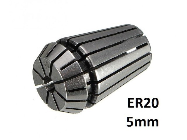 Stezna caura ER20 - 5mm - Elasticna caura