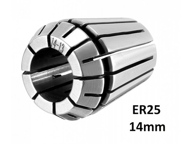 Stezna caura ER25 - 14mm - Elasticna caura