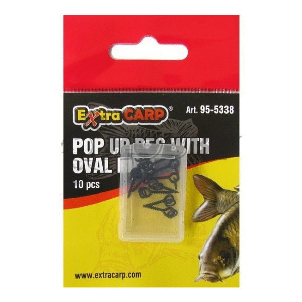 Extra Carp Pop Up Peg with Oval Ring