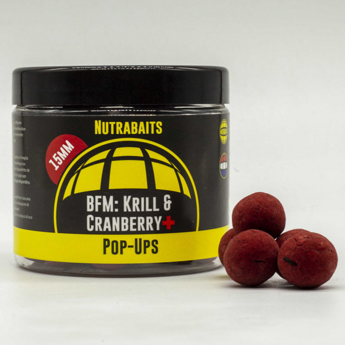 Nutrabaits PopUp BFM: Krill&Cranberry+ 12mm