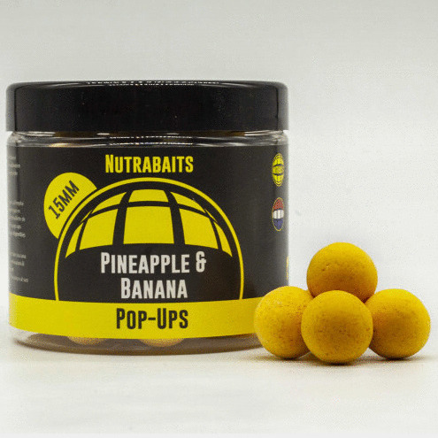 Nutrabaits PopUp Pineapple & Banana 15mm