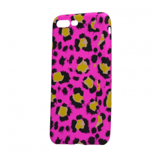 MASKA LEOPARD PRINT IPHONE 7 PLUS/8 PLUS PINK