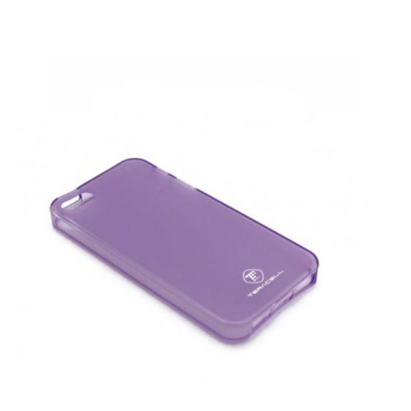 Futrola silikon Teracell Giulietta za iPhone 5/5S/SE, ljubičasta