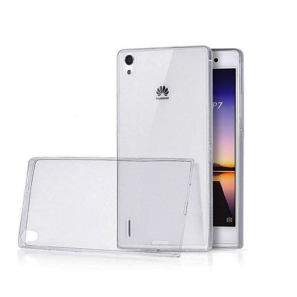 HOCO FUTROLA LIGHT SERIES TPU CASE ZA HUAWEI P7, CRNA