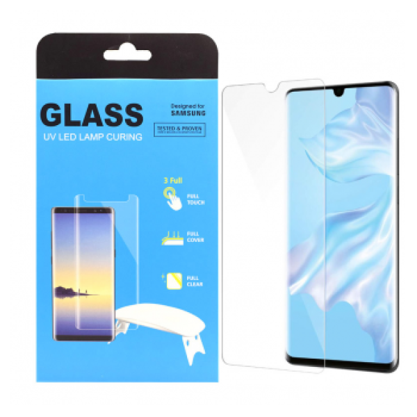 Zastitno staklo UV Glue Full Cover Huawei P30.