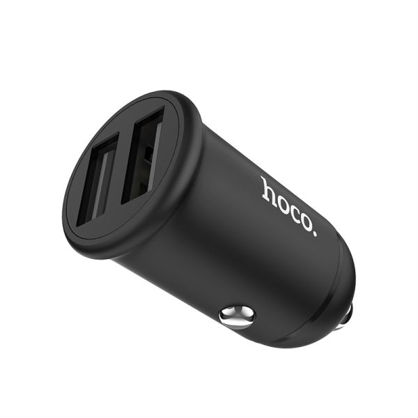 HOCO Z30 EASY ROUTE DUAL USB AUTO PUNJAČ MINI CRNI