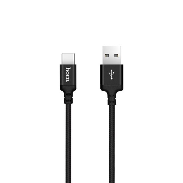 HOCO X14 TIMES SPEED TYPE-C USB KABL CRNI