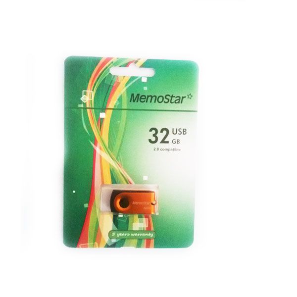 USB FLASH DISK MEMOSTAR ROTA 32GB, NARANDZASTI