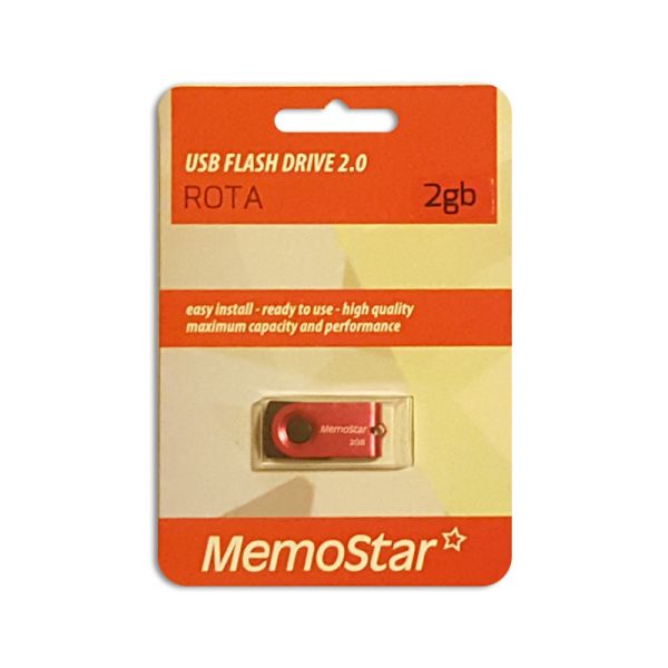 Usb Flash disk Memostar Rota 2GB, pink