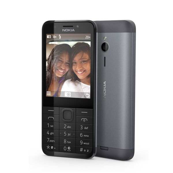 Mobilni telefon Nokia 230 DS, tamno srebrni