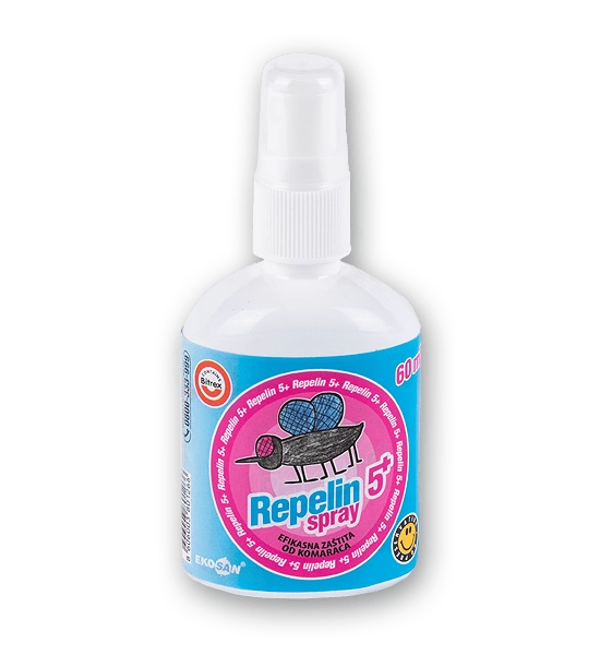 Repelin 5+ sprej za decu i osetljivu kožu