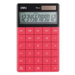 Kalkulator crveni E1589 Deli