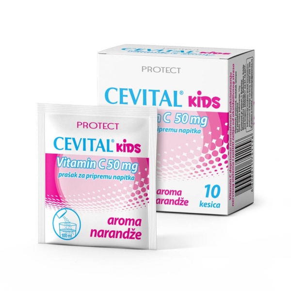 CEVITAL KIDS VITAMIN C 50MG